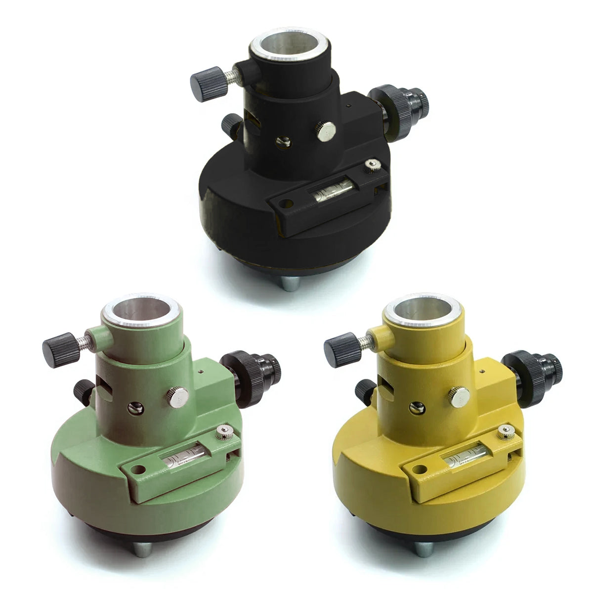 Trilex Rotating Tribrach Adapter Carrier with Plummet — Trig Instruments NZ