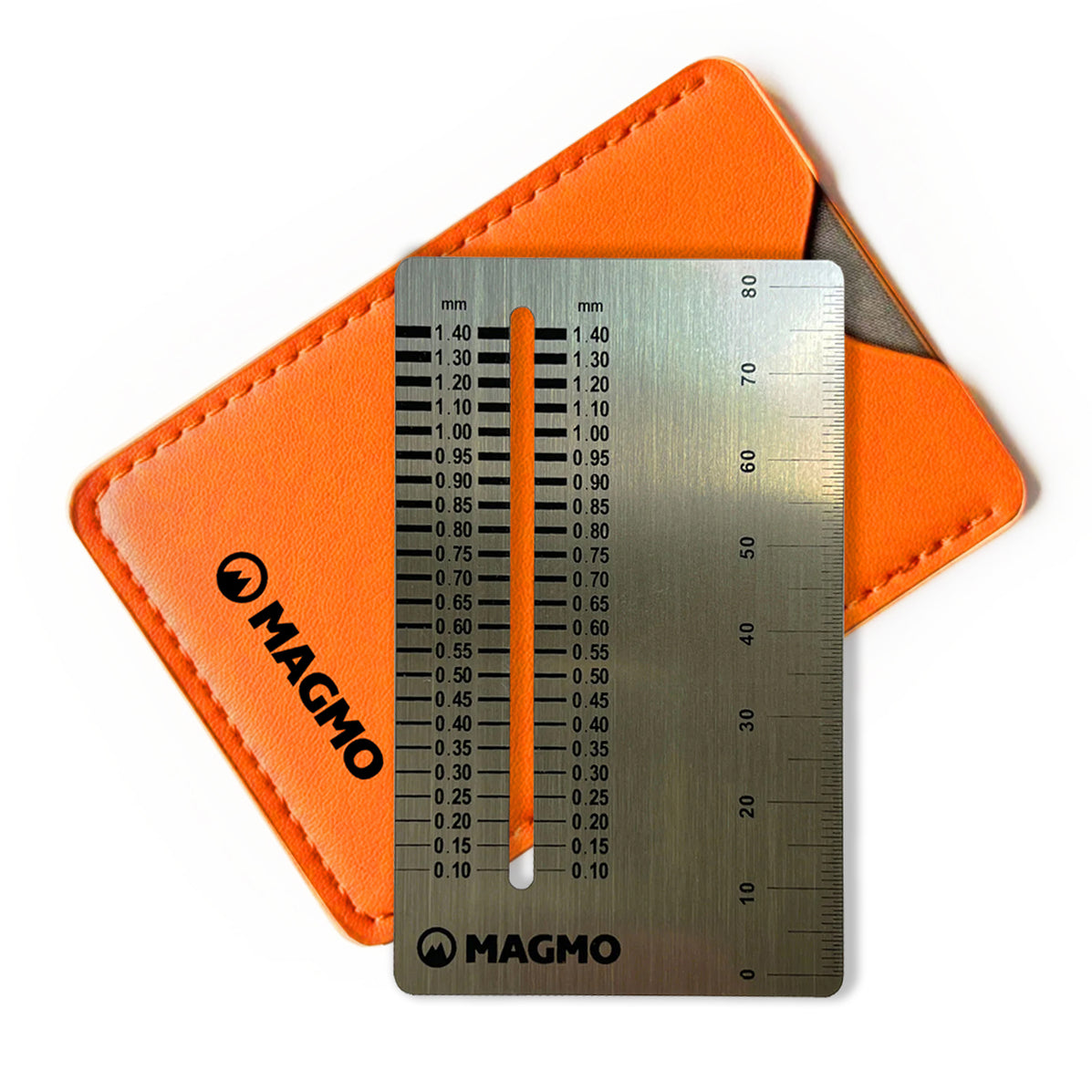 Magmo Stainless Steel Crack Gauge Ruler Card — Trig Instruments NZ