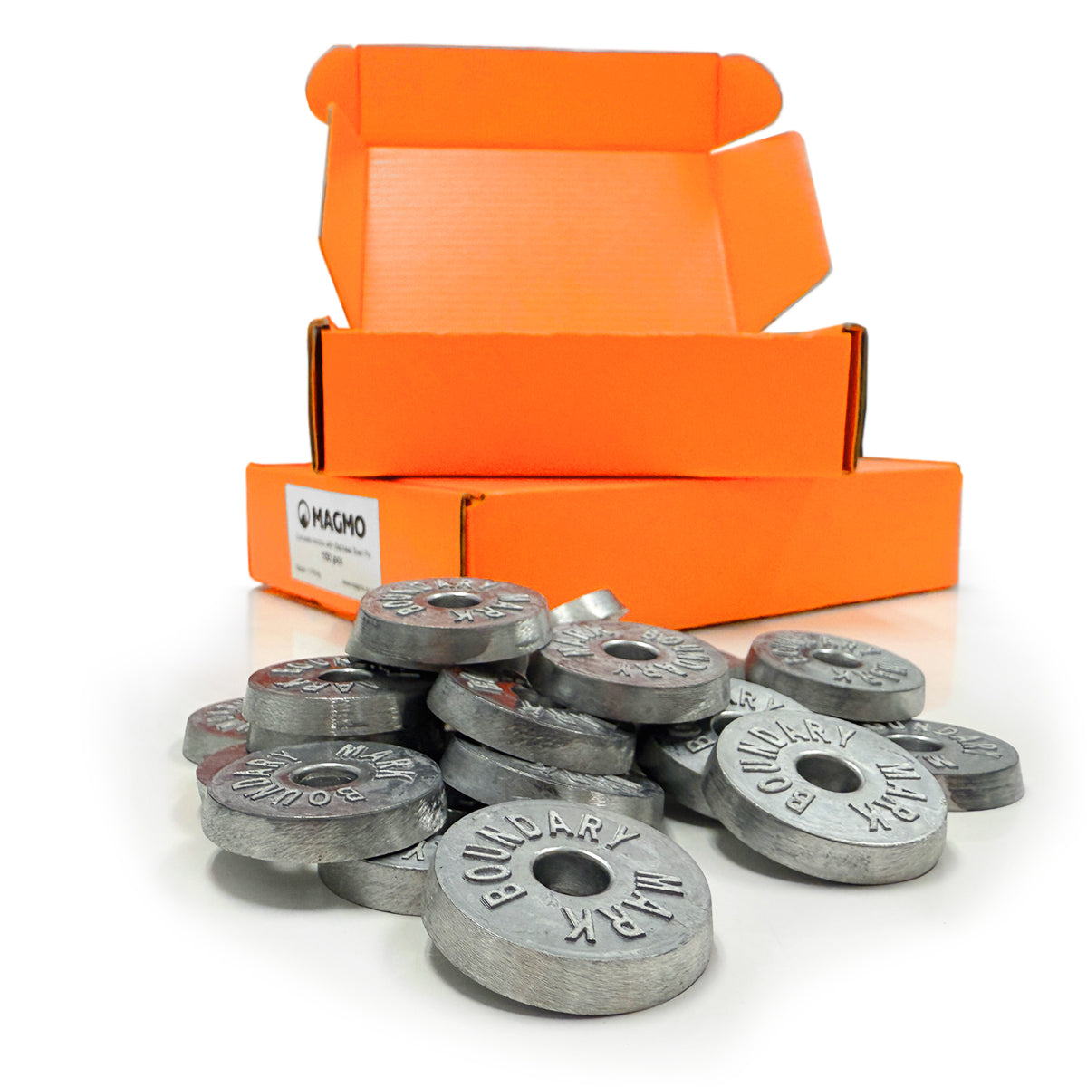 Magmo Survey Boundary Discs - Washers - Markers — Trig Instruments NZ