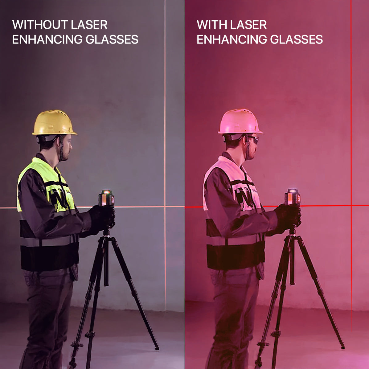 Red Beam Laser Enhancing Glasses — Trig Instruments NZ