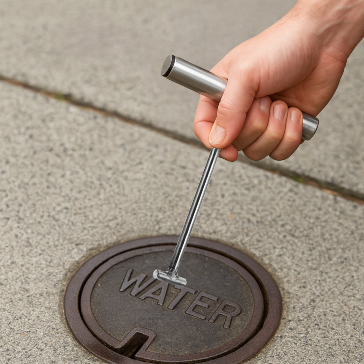 Small Manhole Cover Lid Lifter Key 170mm — Trig Instruments NZ