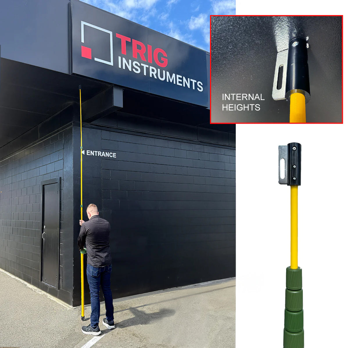 Senshin 8m Height Pole SK202-8 — Trig Instruments NZ