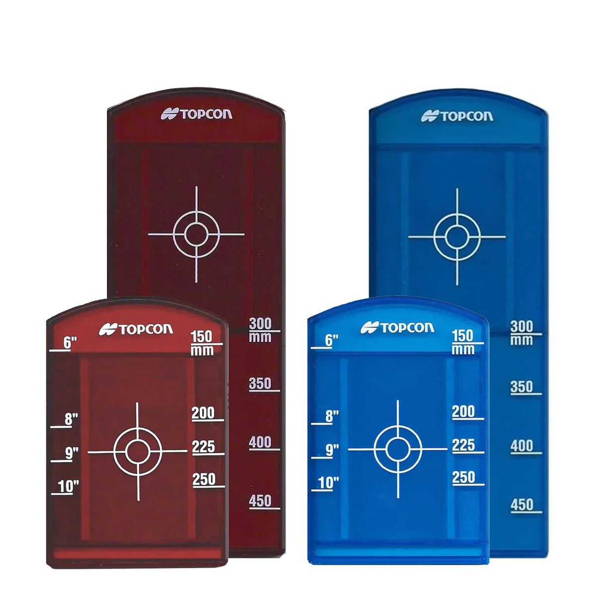 Topcon Pipe Laser Target Cards — Trig Instruments NZ
