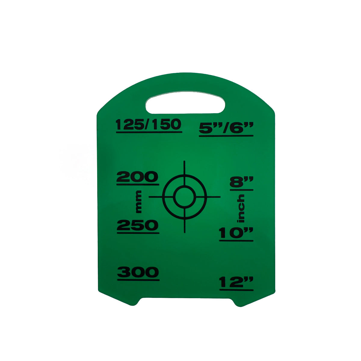 Nedo Tubus 2 Pipe Laser Target Card - Green — Trig Instruments NZ