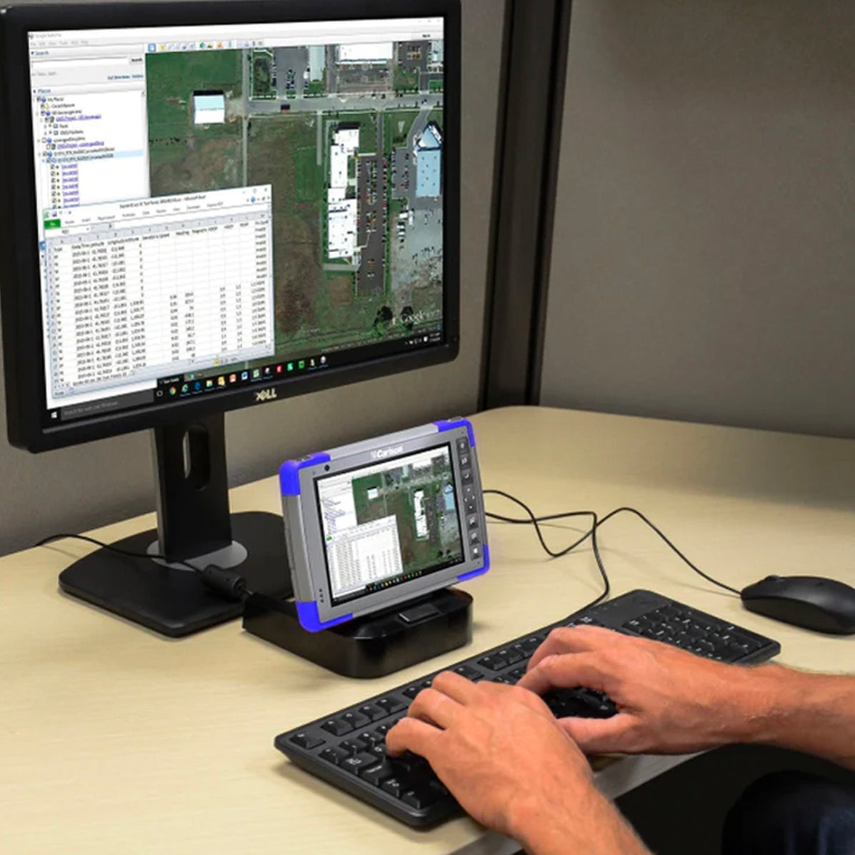 Carlson RT4 Office Docking Station — Trig Instruments NZ