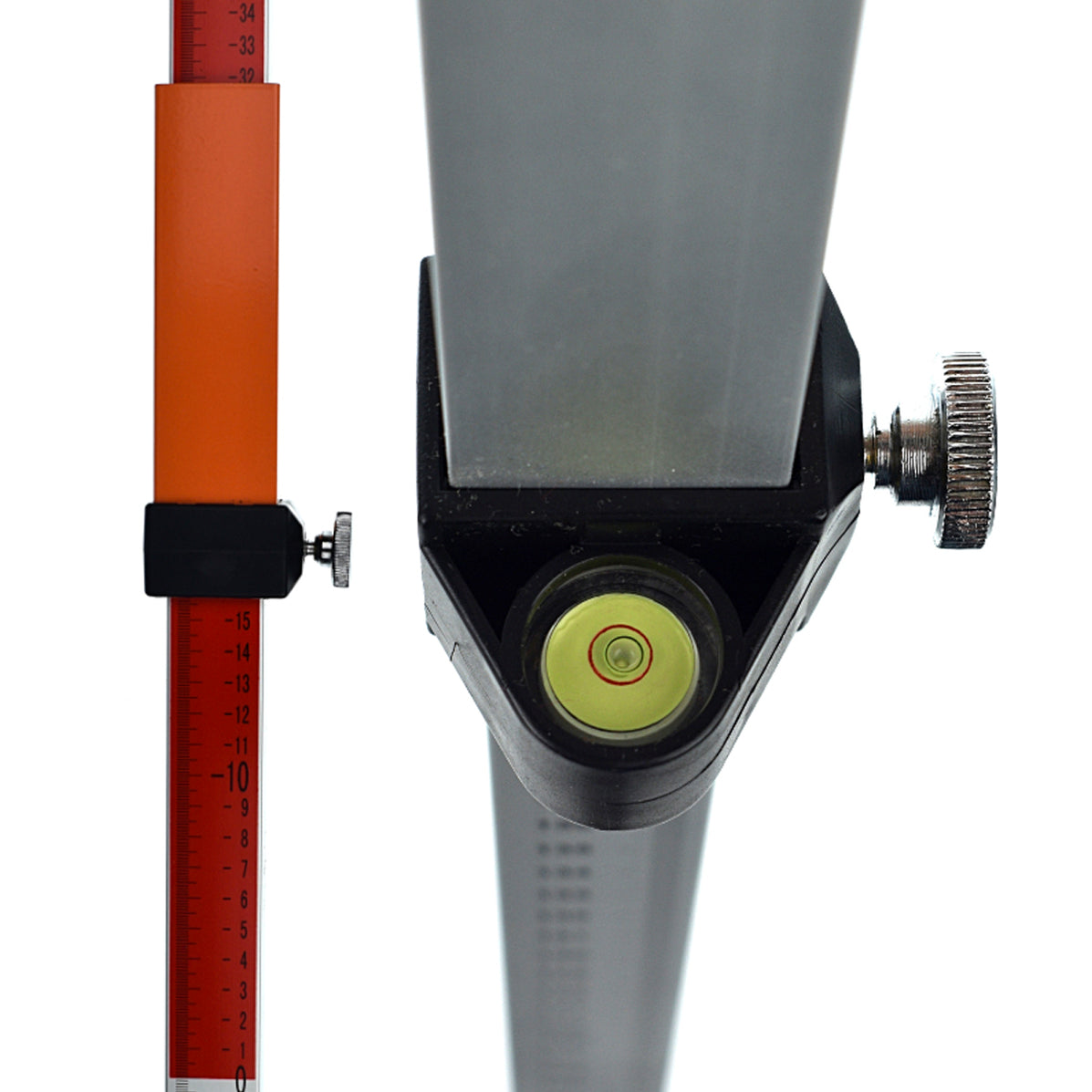 2.4m Level Staff Cut And Fill Laser Height Rod — Trig Instruments NZ
